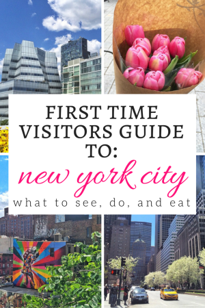 A First Time Visitors Guide to New York City