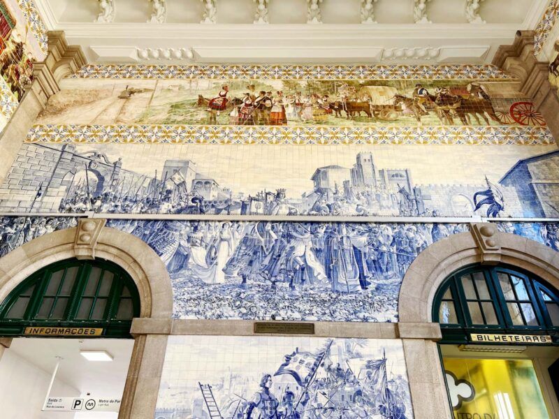 Azulejos in Porto, Portugal: The Best Spots for Blue Tiles in Porto
