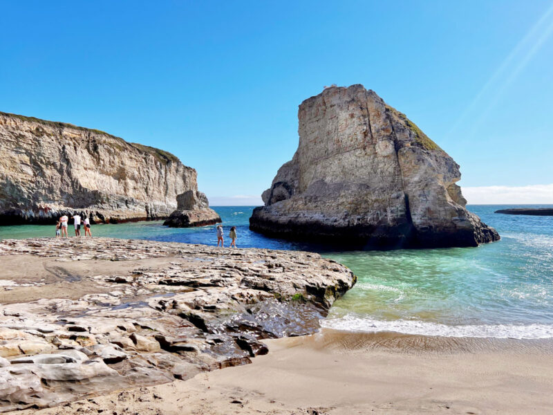 Shark Fin Cove in Santa Cruz: A Beautiful Hidden Beach in NorCal
