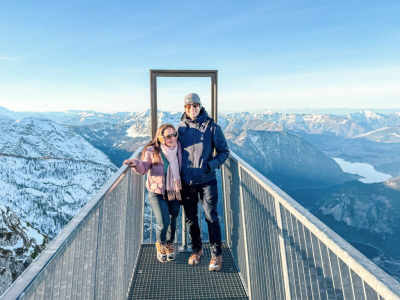 Hiking to Austria’s Five Fingers Viewing Platform Near Hallstatt